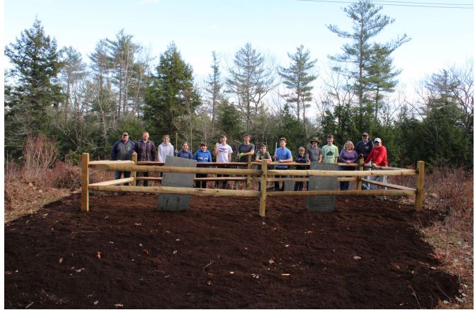 Eagle Scout revitalizes historic Wood Cemetery - Monadnock Ledger-Transcript