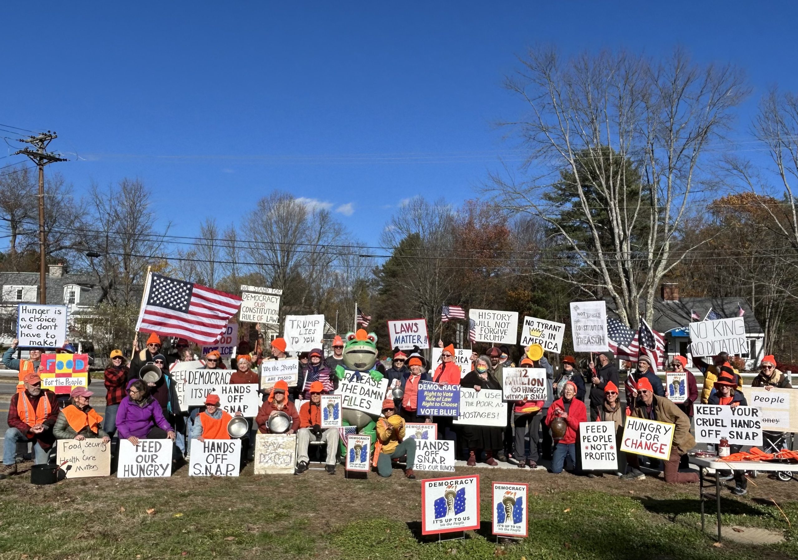 Monadnock region residents rally against SNAP suspension amid government shutdown - Monadnock ...